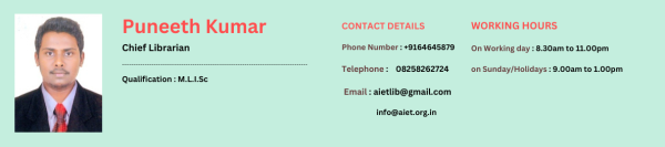 Department of Library and Information Centre – Alva's Institute of ...